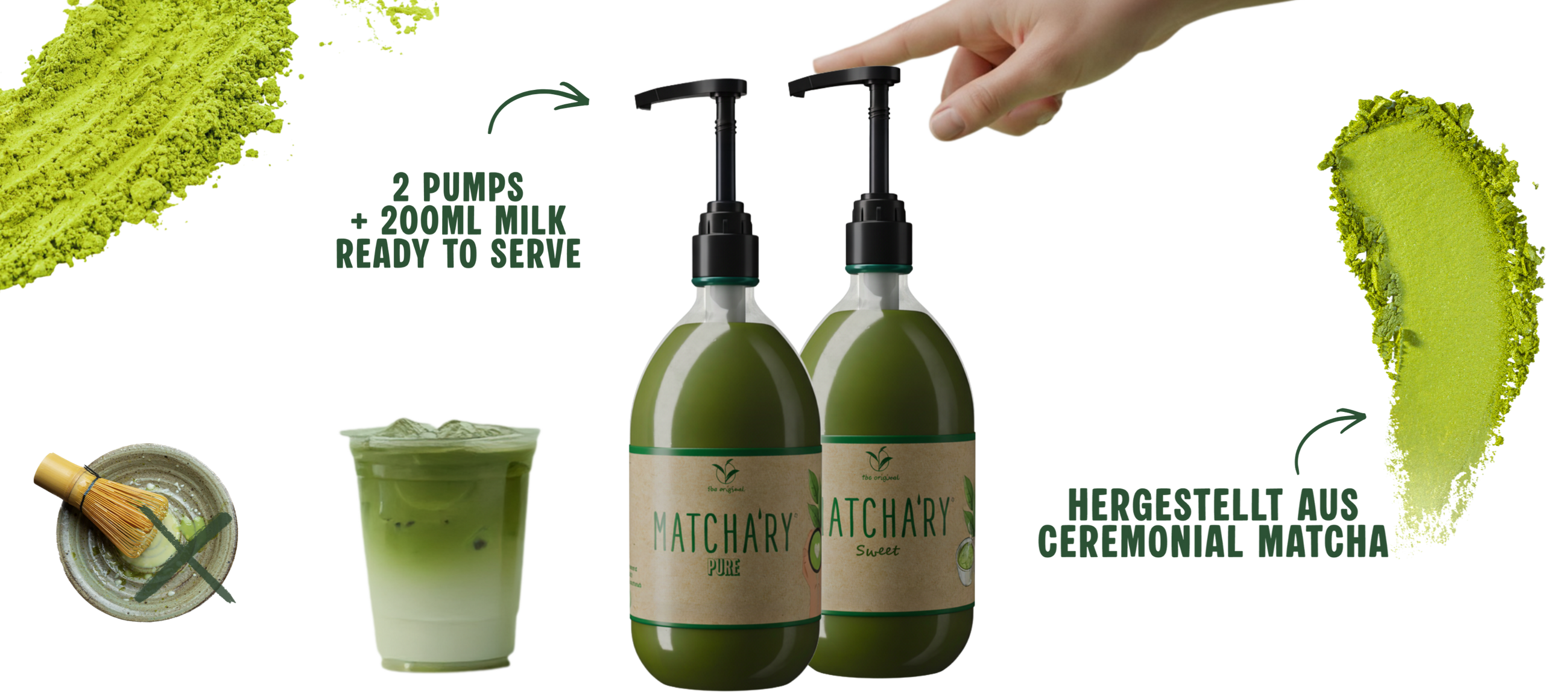 Gesunder Matcha-Sirup · Mit Ceremonial-Matcha-Pulver » Matchary®